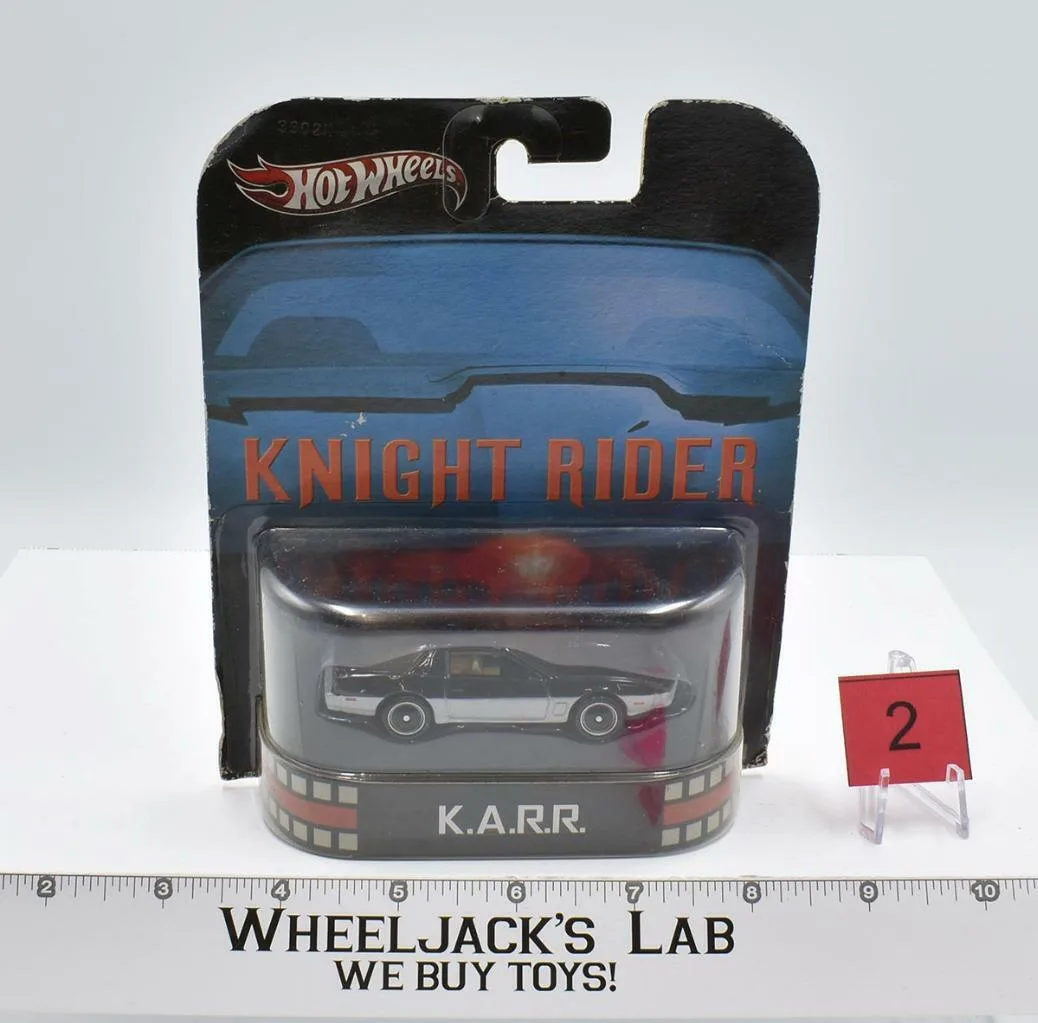 K.A.R.R. #2 Knight Rider 2012 Hot Wheels Mattel NEW MOSC - Wheeljack's Lab