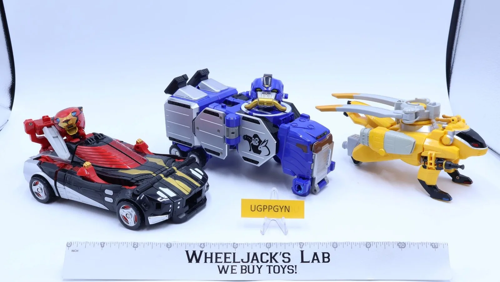 Tokumei Sentai Go-Busters DX Buster Oh Megazord Set Power Rangers 2012 ...