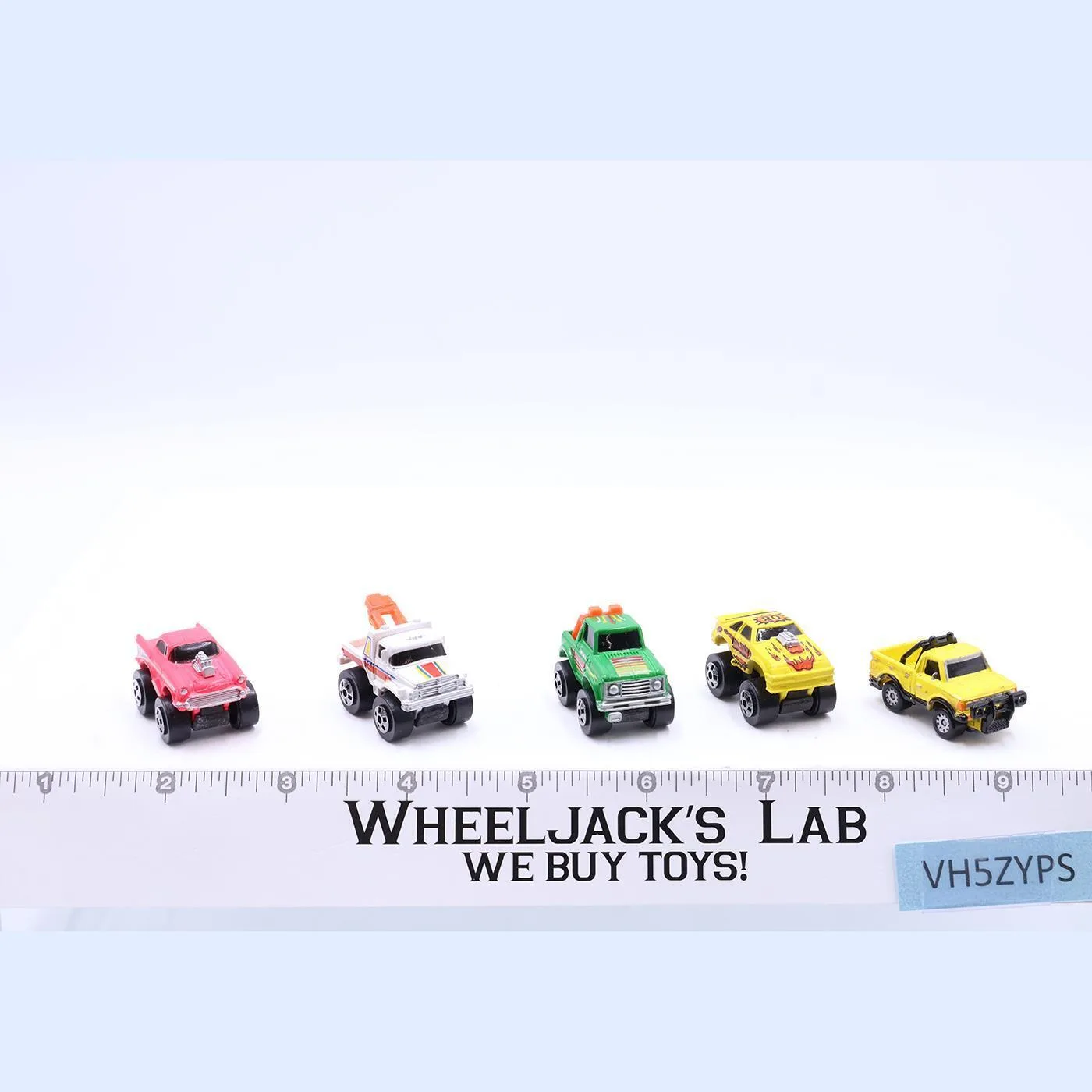 Lot of 5 Micro Machines Monster Trucks 1980's Vintage Galoob ...