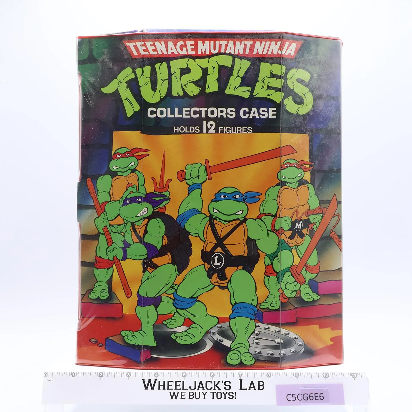 Collector's Carry Case W/Trays TMNT Teenage Mutant Ninja Turtles Tara ...