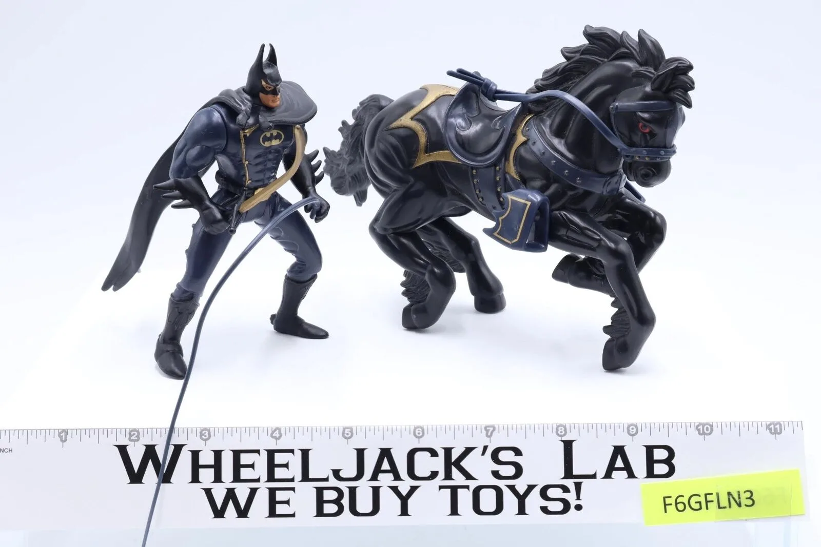 Dark Rider Batman 100% Complete Legends of Batman 1994 Kenner Action Figure - Wheeljack's Lab