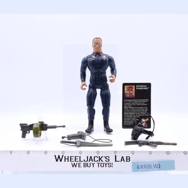 General Warhawk 6" Rambo Forces Of Freedom 100% Complete 1985 Vintage ...