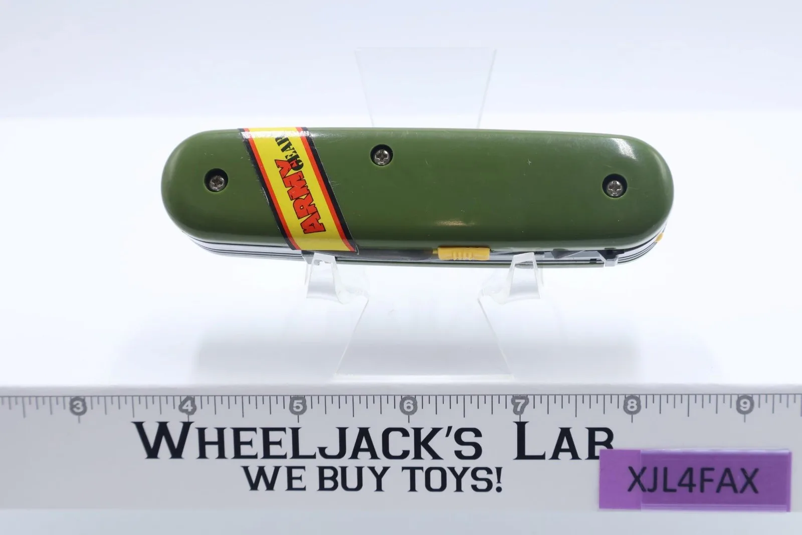 Knife/Attack Boat Micro Machines Army Gear 1988 Galoob Vintage Playset ...