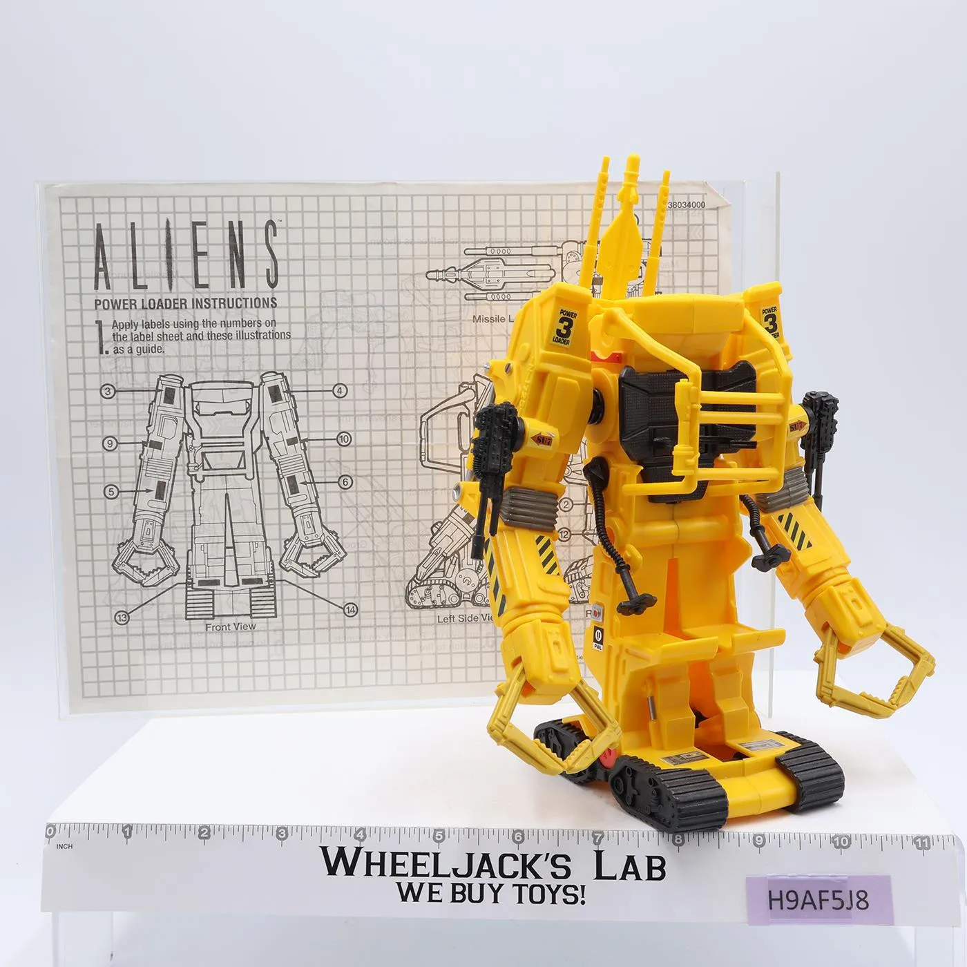 Power Loader 100% Complete Aliens 1992 Kenner Action Figure Vehicle ...