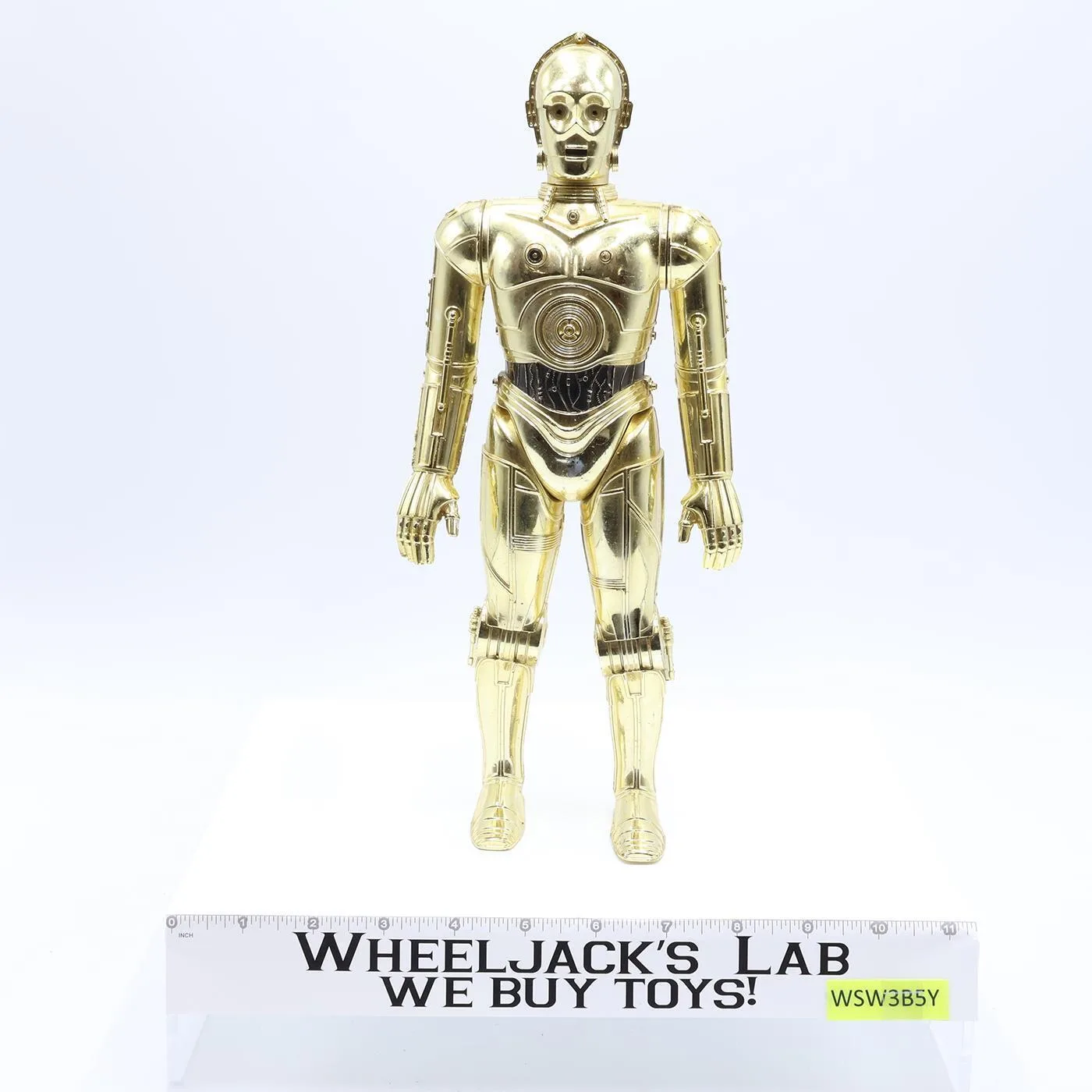C-3PO Star Wars 1978 Lucas Films Vintage Large Action Figure 12" SHINY ...