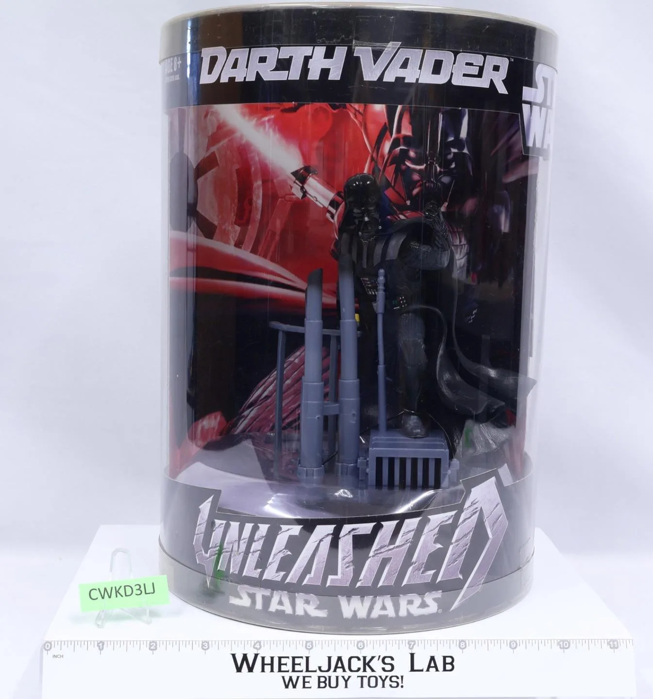 Darth Vader Star Wars Unleashed Revenge of the Sith 2005 Hasbro NEW SEALED - Wheeljack's Lab