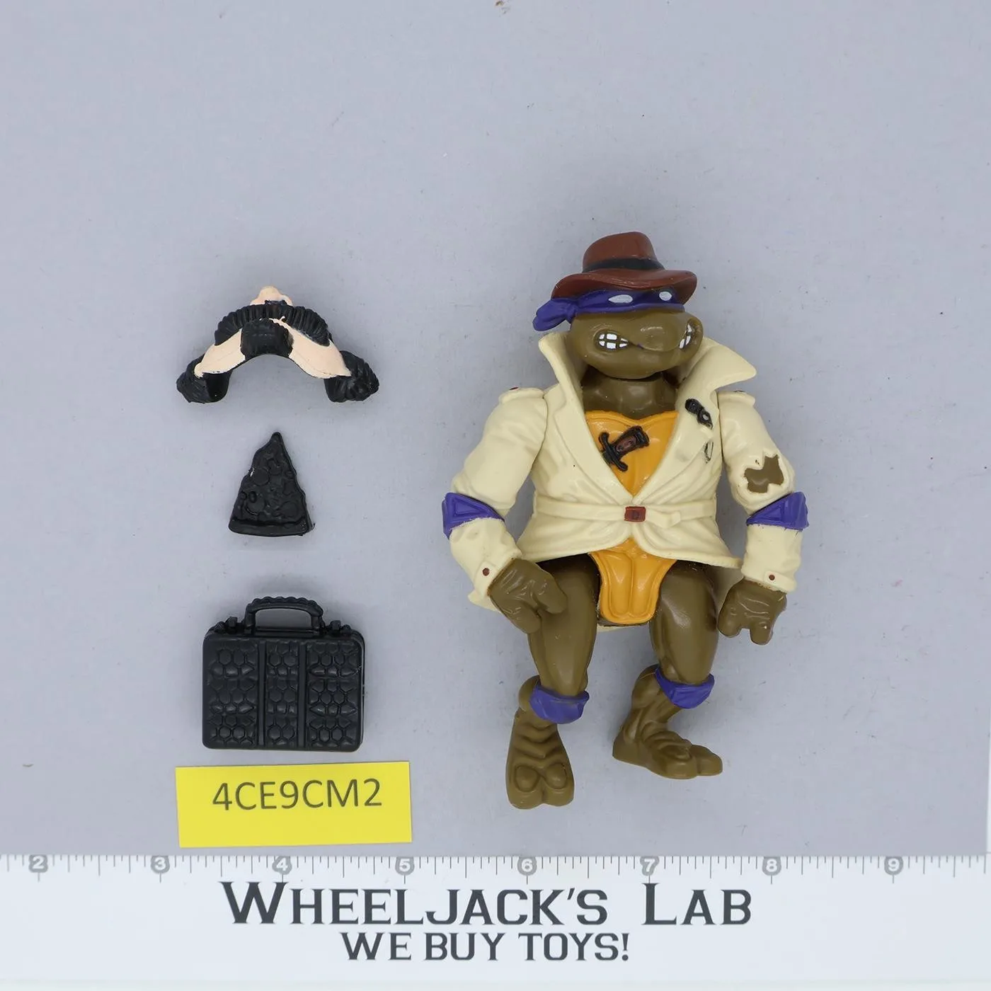 Undercover Donatello Teenage Mutant Ninja Turtles TMNT 1990 Playmates ...