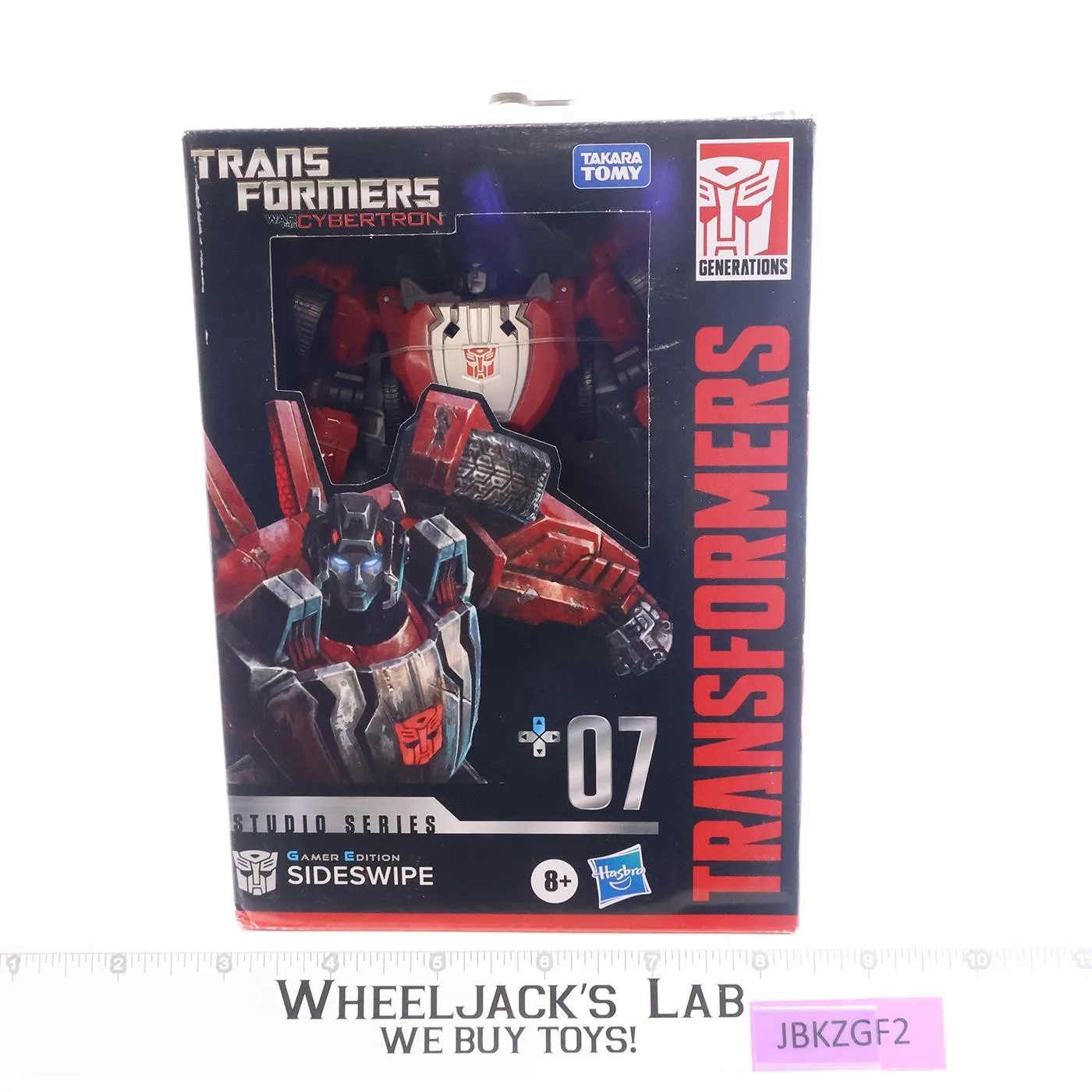 Sideswipe 07 Gamer Edition Transformers Studio Series 2024 Hasbro NEW ...