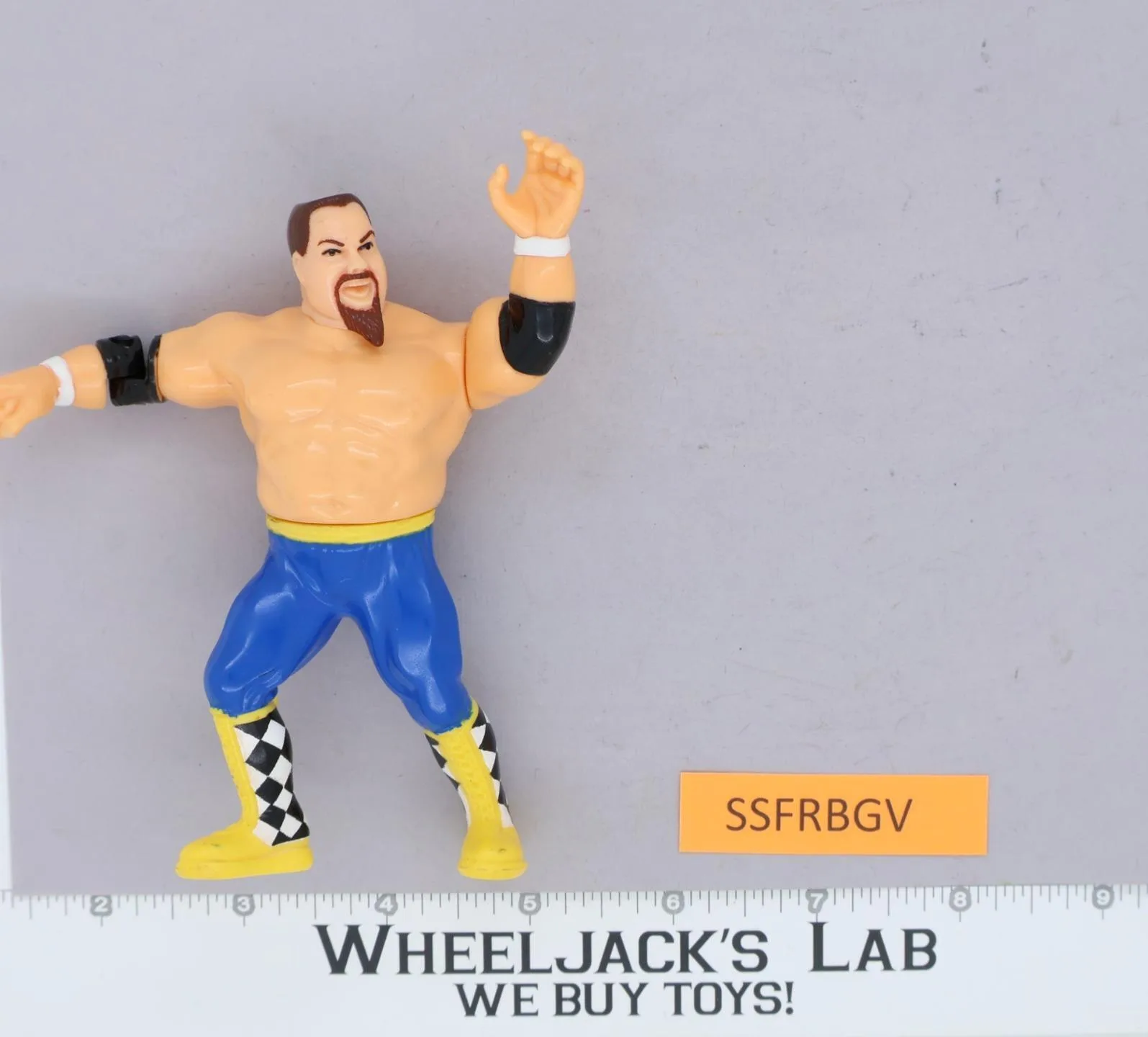 Jim "The Anvil" Neidhart WWF WWE Wrestling 1993 Hasbro Vintage Action ...