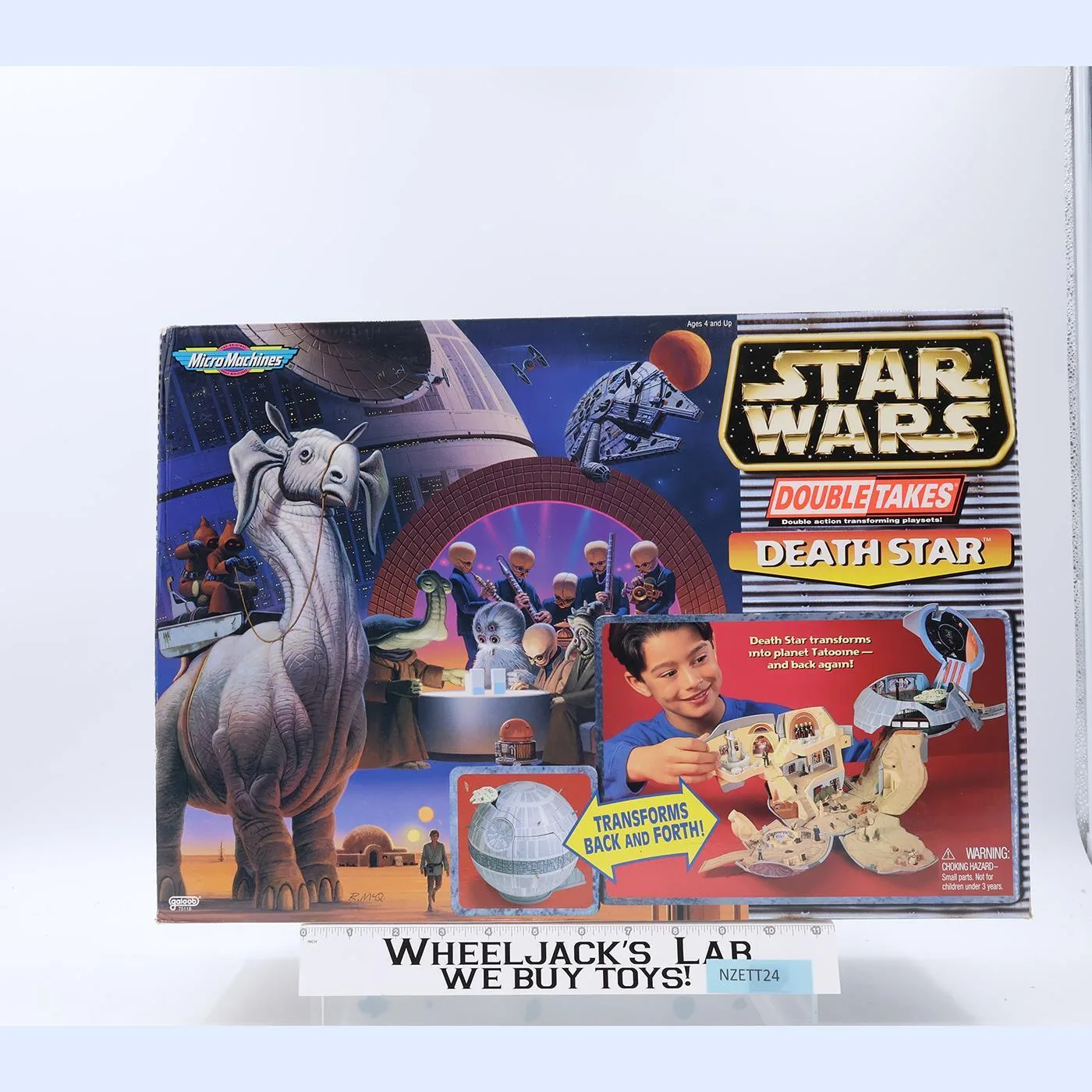 Death Star Double Take Star Wars Micro Machines Galoob 1997 NEW MISB ...