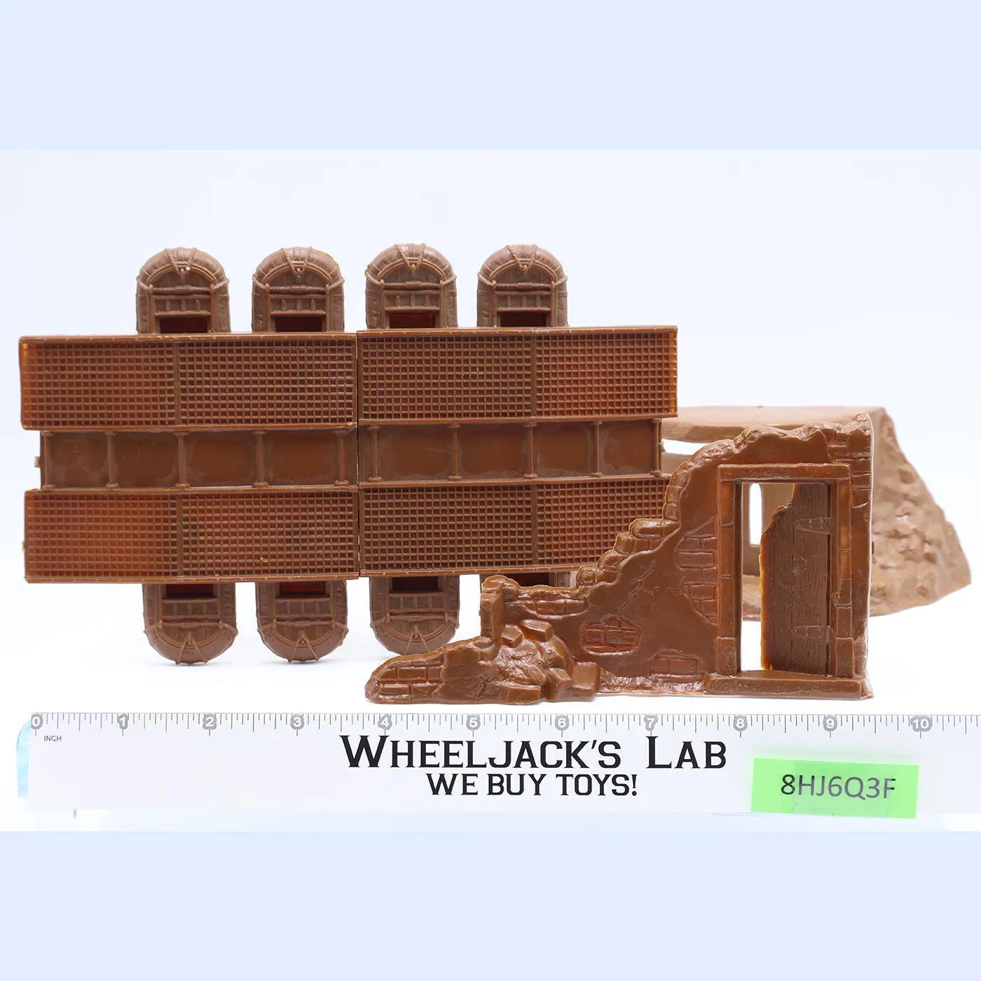 Pontoon Bridge Pill Box & Crumbling Wall MARX Toy Soldiers Diorama ...