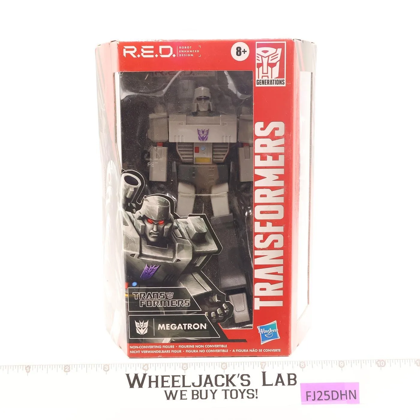 Megatron R.E.D. Robot Enhanced Design Transformers Generations Hasbro ...