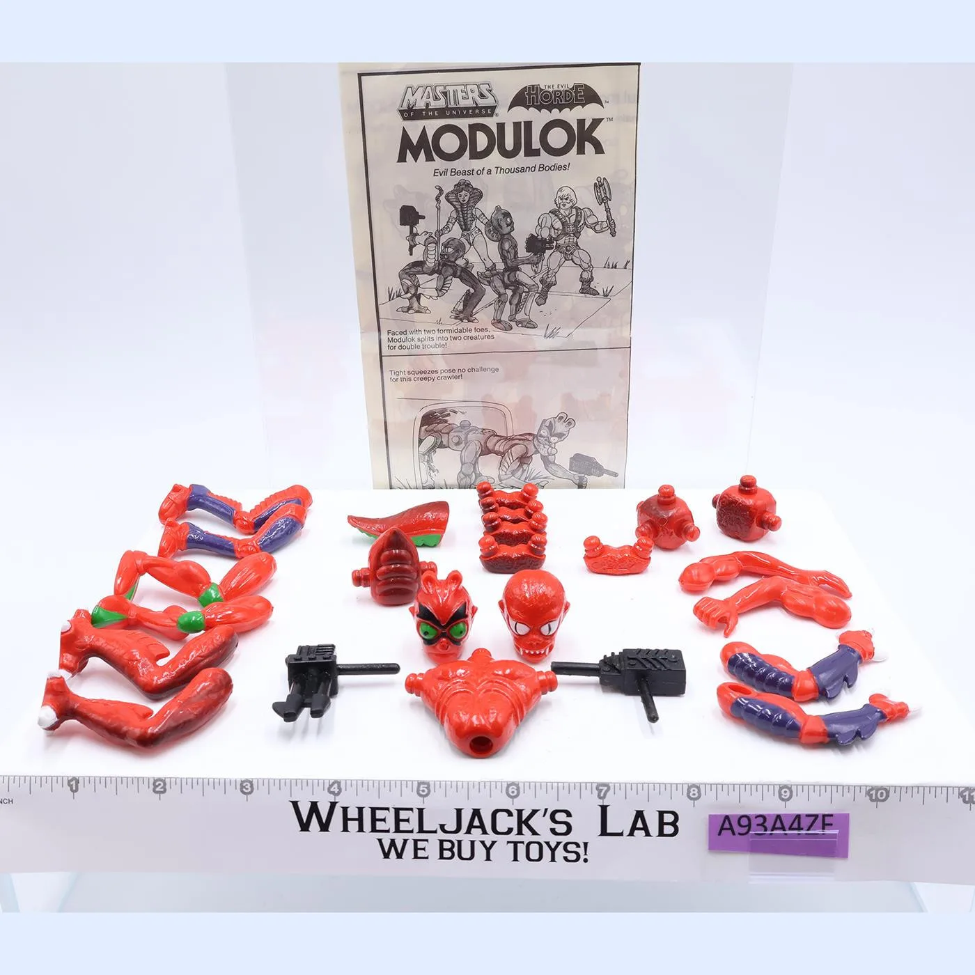 Modulok 100% Complete He-Man Masters of the Universe MOTU 1984 Mattel ...