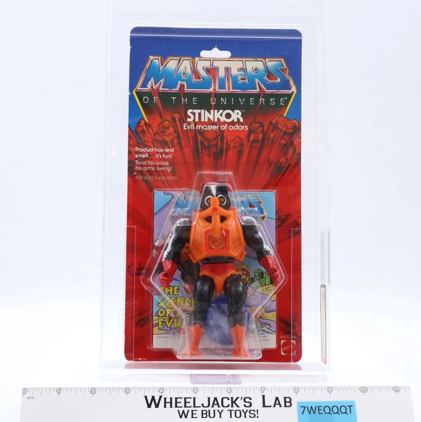 Stinkor AFA GRADED 80 80/85/90 Masters of the Universe MOTU 12-Back ...