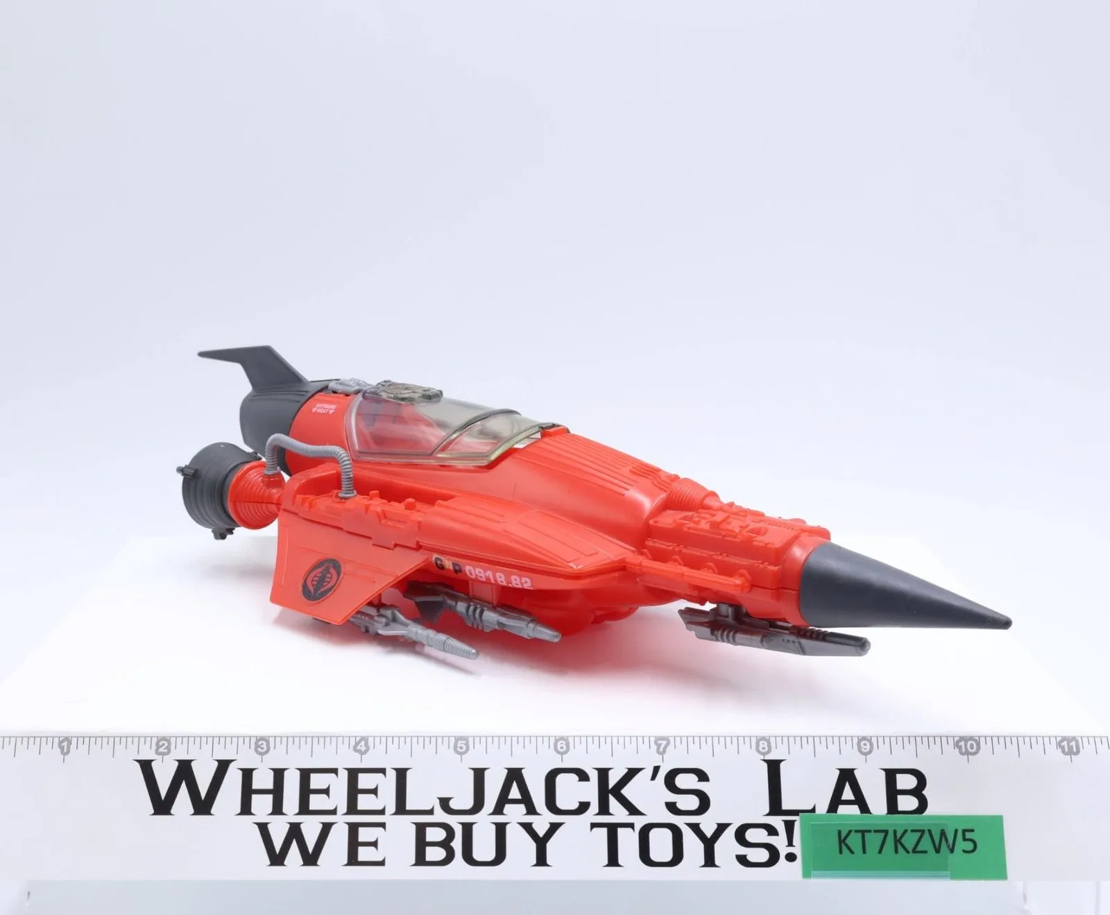 Cobra Stellar Stiletto 100% Complete GI Joe 1988 Hasbro Action Figure ...