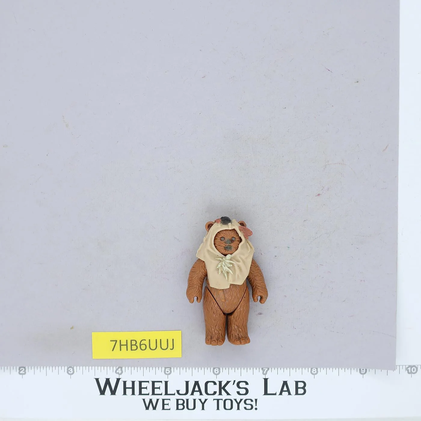 Paploo Ewok Star Wars ROTJ 1985 Vintage Kenner Action Figure NO REPRO - Wheeljack's Lab