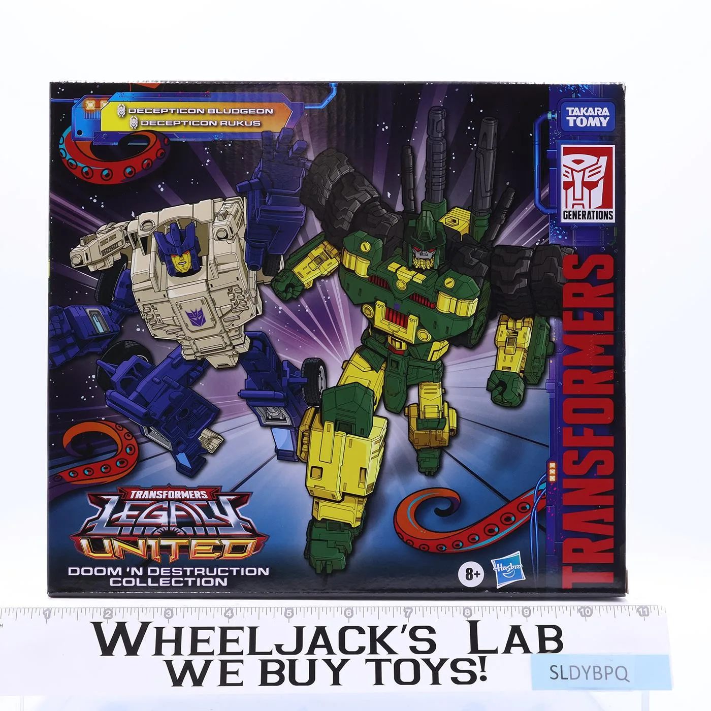 Decepticon Bludgeon & Rukus Transformers Legacy United 2024 Hasbro NEW ...