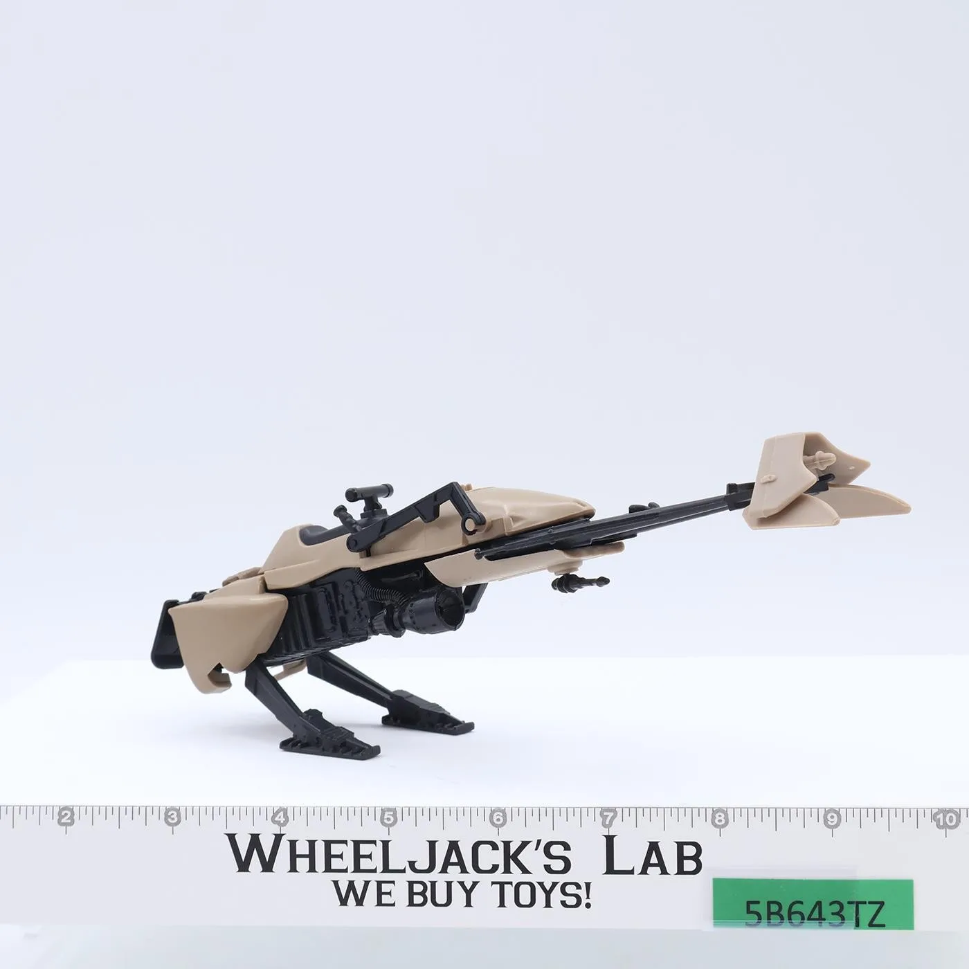 Speeder Bike 100% Complete Star Wars ROTJ 1983 Kenner Action Figure Vehicle - Wheeljack's Lab