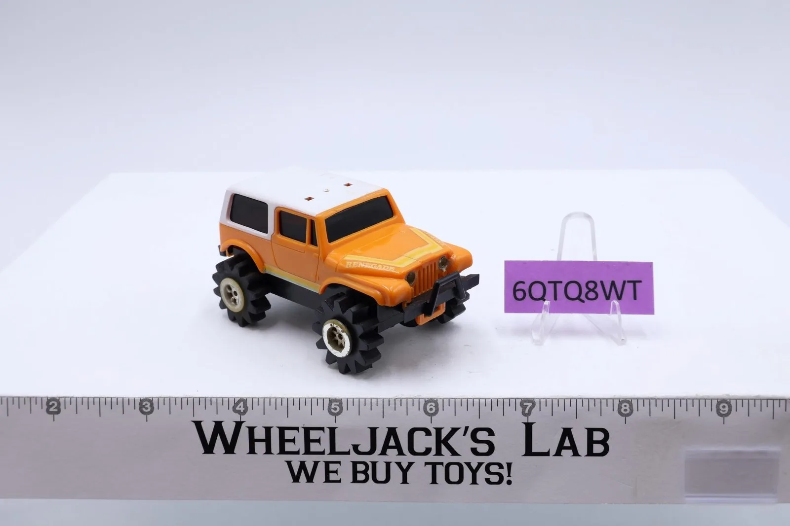 Jeep Renegade 4x4 Stompers 1980's Schaper Vintage Orange MOTOR WORKS ...