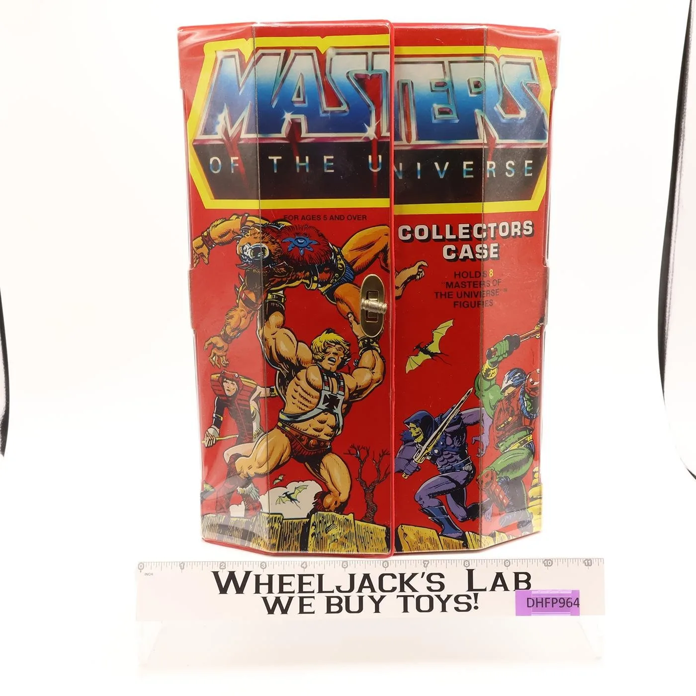 Action Figure Collectors Case 1984 MOTU Mattel Masters of the Universe ...