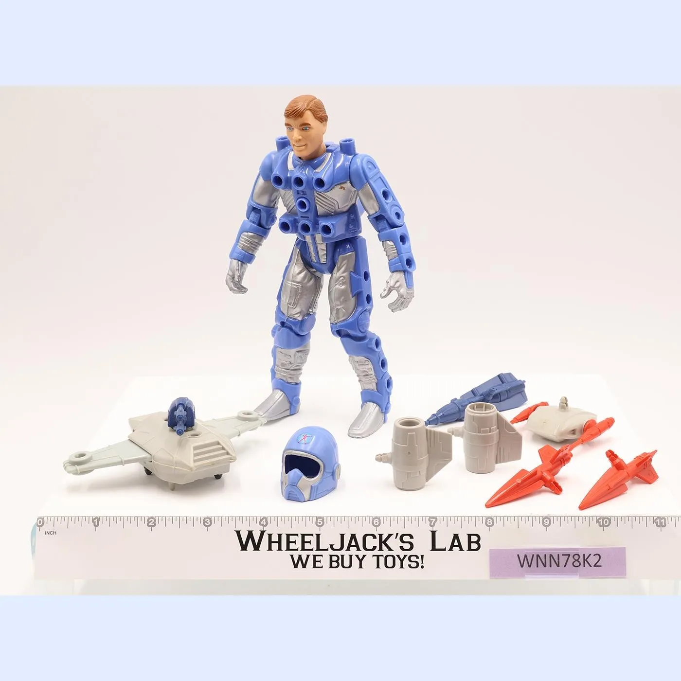 Ace McCloud W/ Sky Night 100% Complete 1986 Centurions Kenner Vintage Figure - Wheeljack's Lab