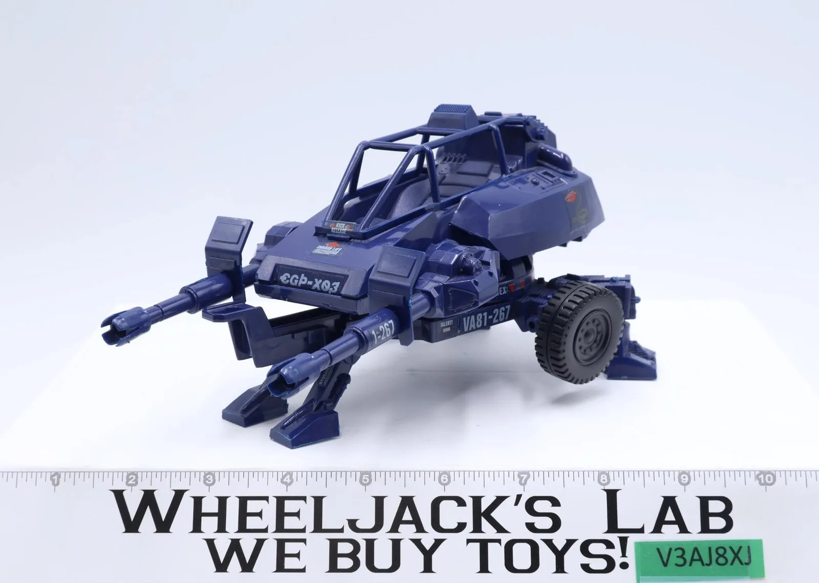 ASP 100% Complete 1984 G.I. Joe Hasbro Vintage Action Figure Vehicle ...