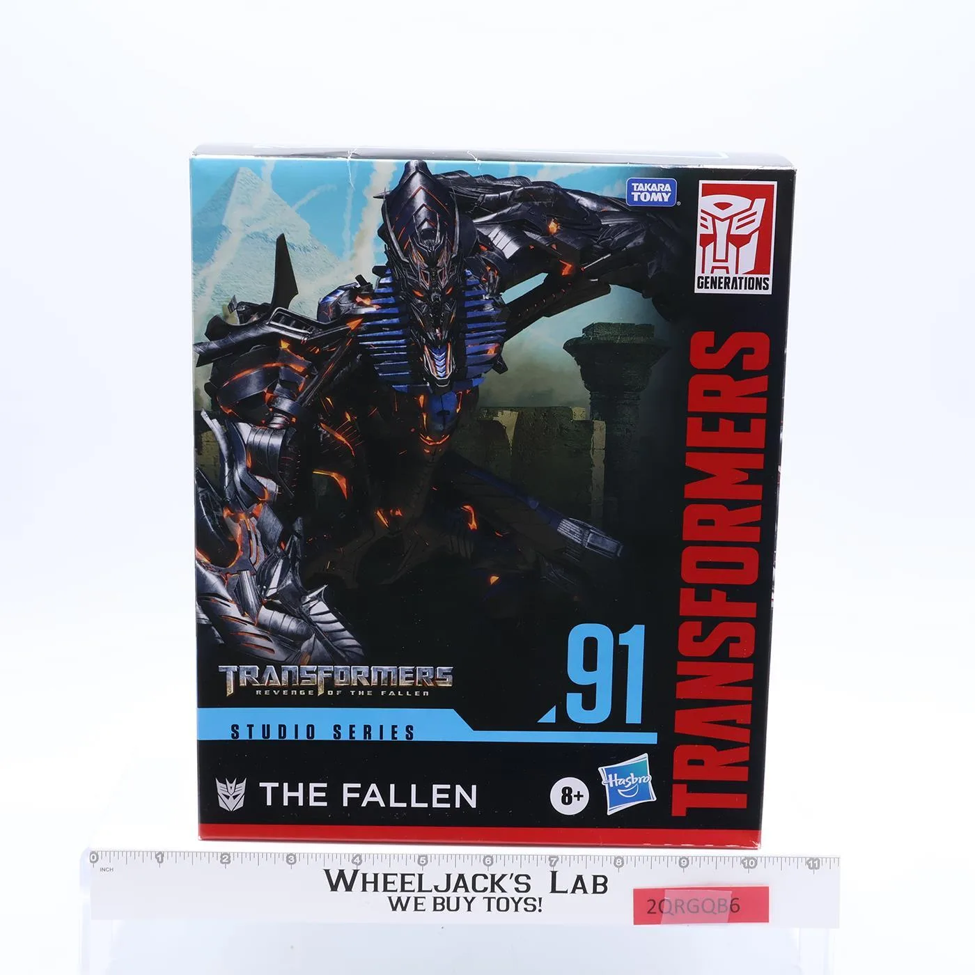 The Fallen 91 Leader Class Studio Series Transformers ROTF Hasbro 2022 ...