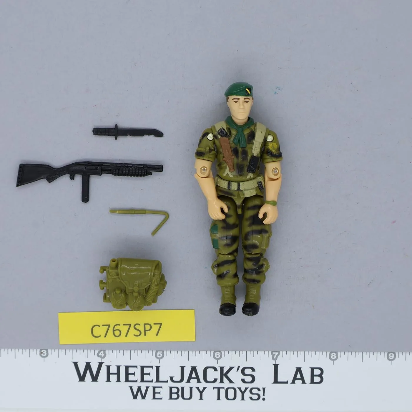 Falcon V1 100% Complete G.I. Joe 1987 Hasbro Vintage Action Figure ...