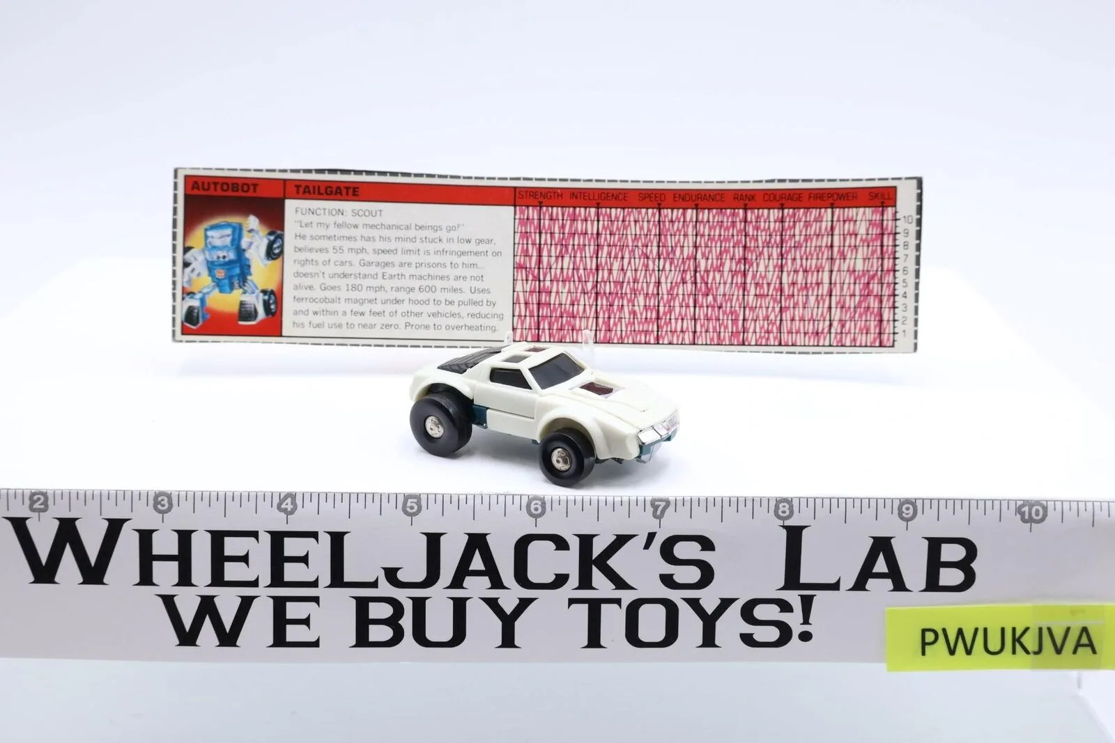 Tailgate 100% Complete 1986 Vintage G1 Transformers Action Figure Trans ...