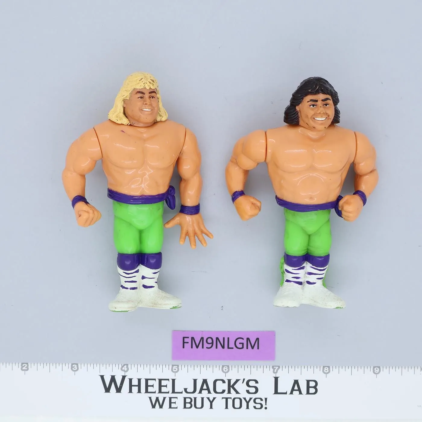 The Rockers Shawn & Marty 100% Complete WWF Wrestling 1991 Hasbro ...