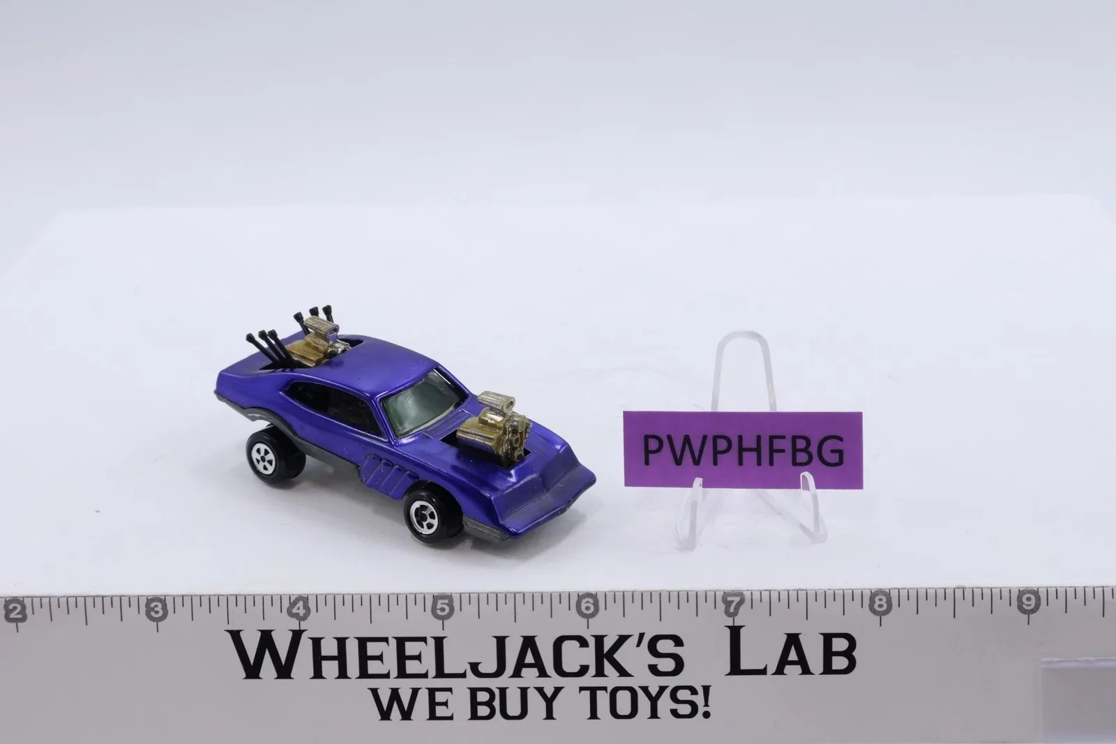 Johnny Lightning Mad Maverick Neon/Electric Blue 1970 Topper Vintage ...