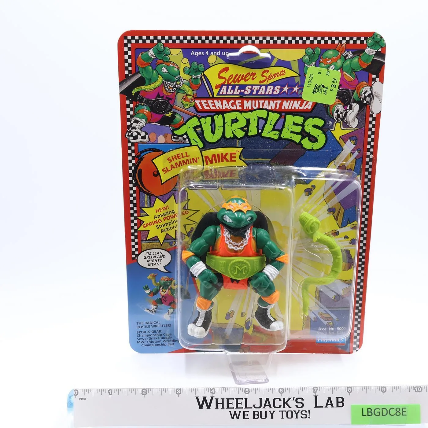 Shell Slammin' Mike Teenage Mutant Ninja Turtles TMNT Playmates ...