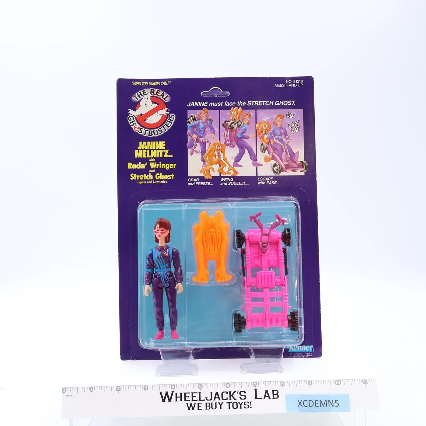 Janine Melnitz Racin' Wringer Power Pack Heroes The Real Ghostbusters ...