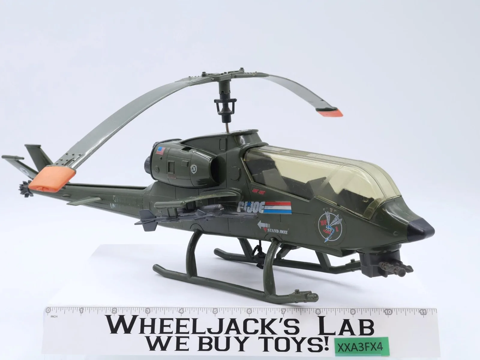 Dragonfly Assault Copter Complete G.I. Joe 1983 Hasbro Action Figure ...