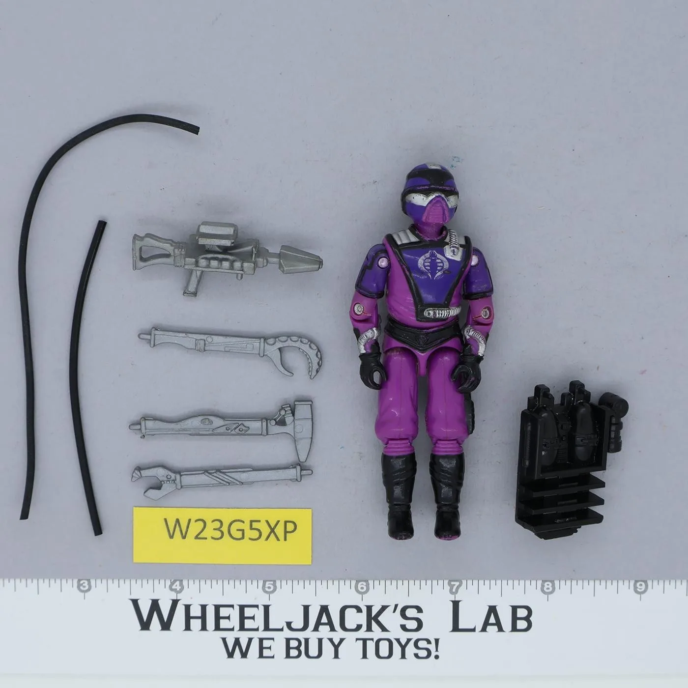 Techno-Viper V1 100% Complete G.I. Joe 1987 Hasbro Vintage Action ...