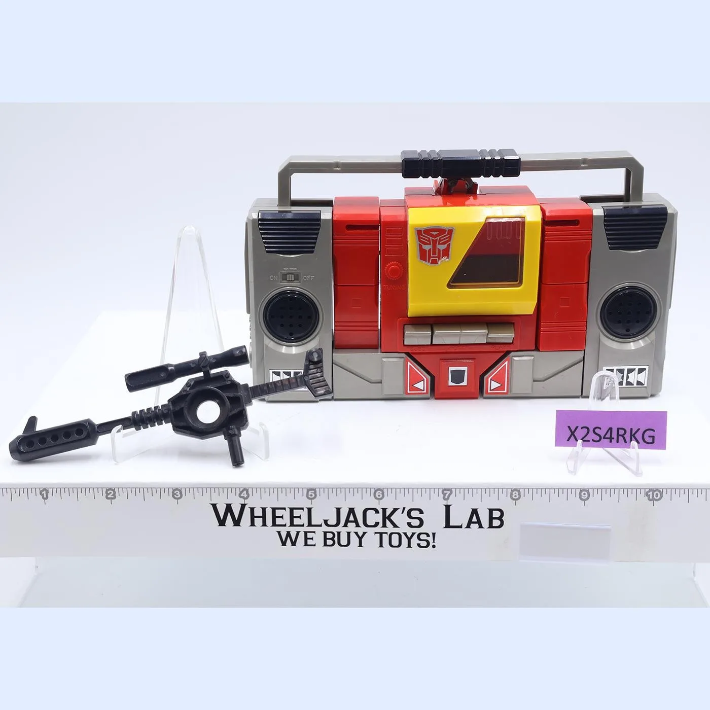 Blaster 100% Complete 1985 Vintage G1 Transformers Boombox Action ...