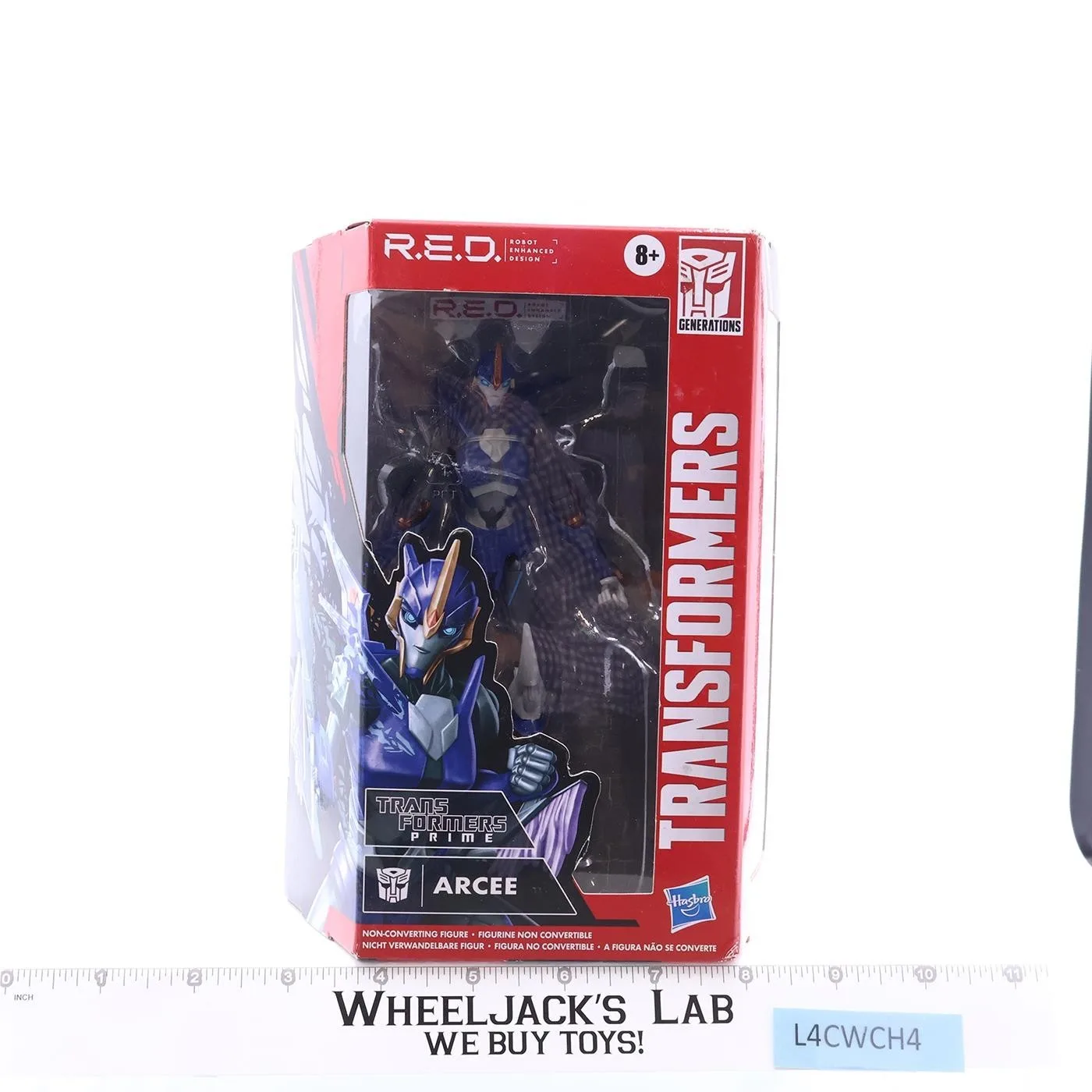 Arcee Transformers The Movie R.E.D. 2022 Hasbro Action Figure NEW SEALED - Wheeljack's Lab