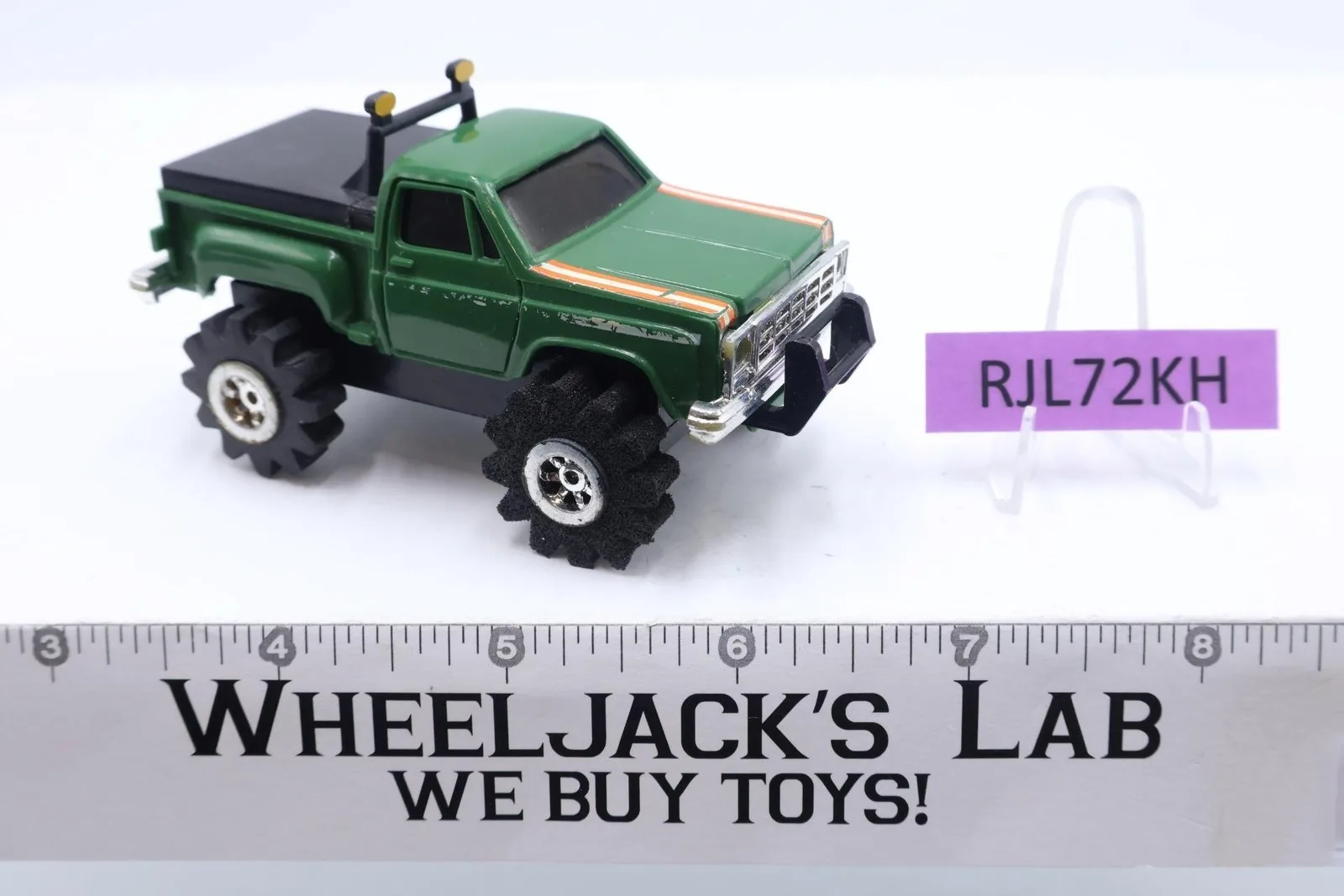 Green Chevy Scottsdale Stepaside STOMPER 4x4 Truck 1980's Schaper ...