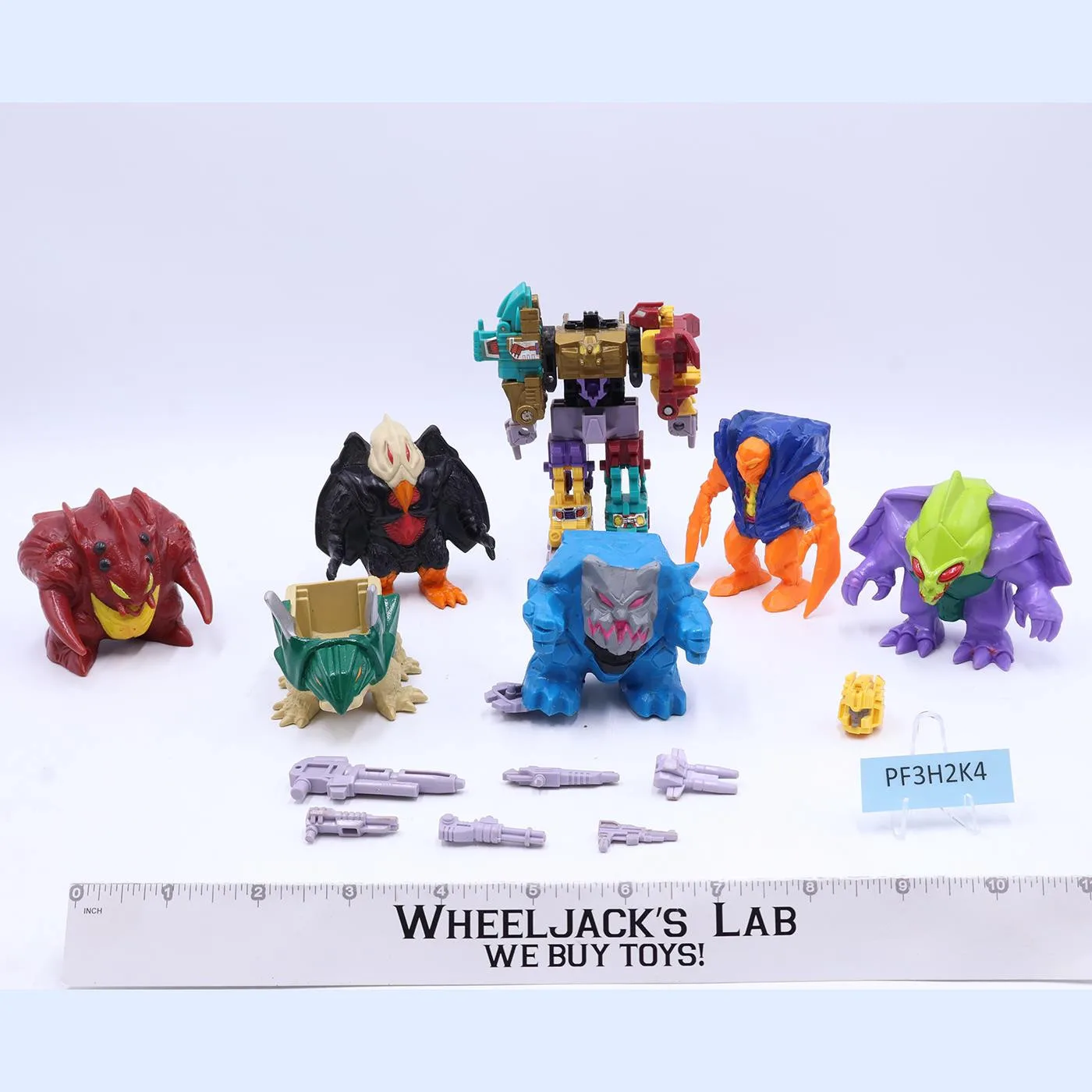 Pretender Monstructor 100% Complete Vintage 1989 G1 Transformers Action ...