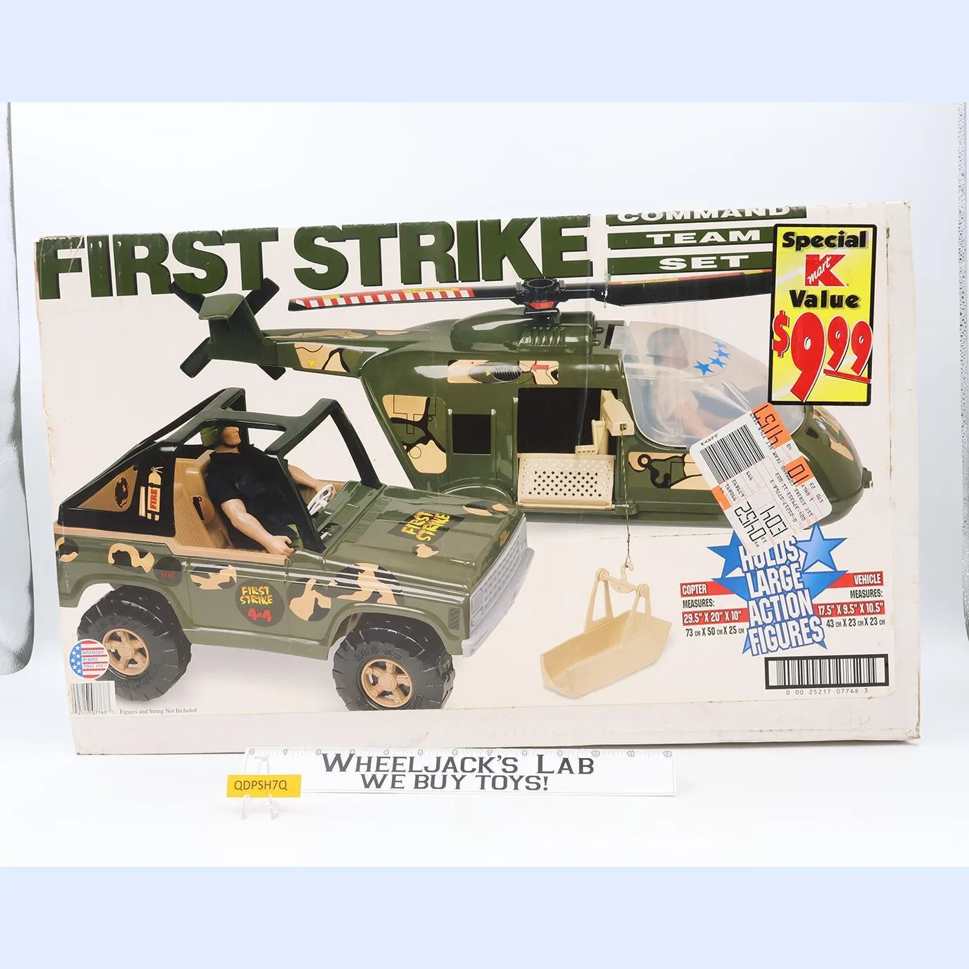 First Strike Command Team Set American Plastic Toys Inc. 1/6 Vehicle ...
