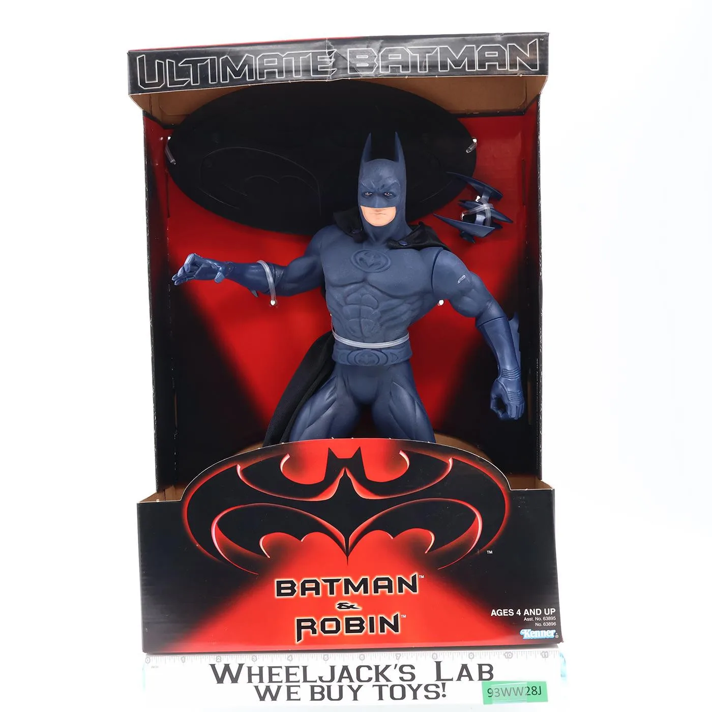 Ultimate Batman DC Comics Batman & Robin 1997 Kenner 12" Figure NEW ...