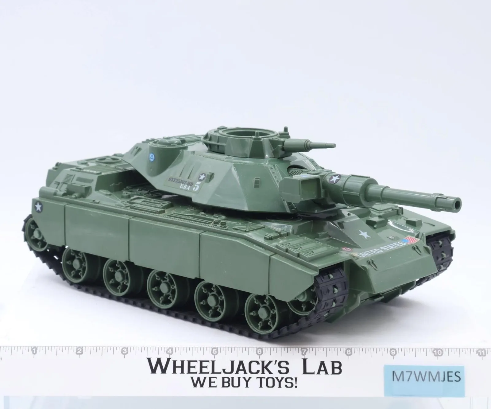 MOBAT Motorized Battle Tank Complete GI Joe Hasbro 1982 Hasbro Vehicle ...