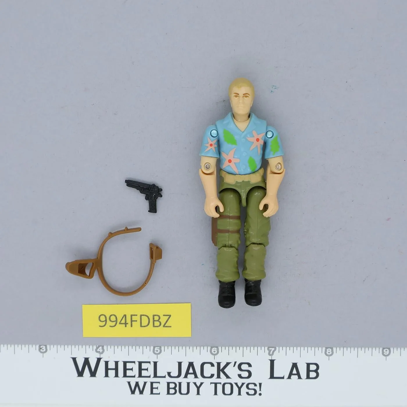 Chuckles V1 100% Complete G.I. Joe 1987 Hasbro Vintage Action Figure ...