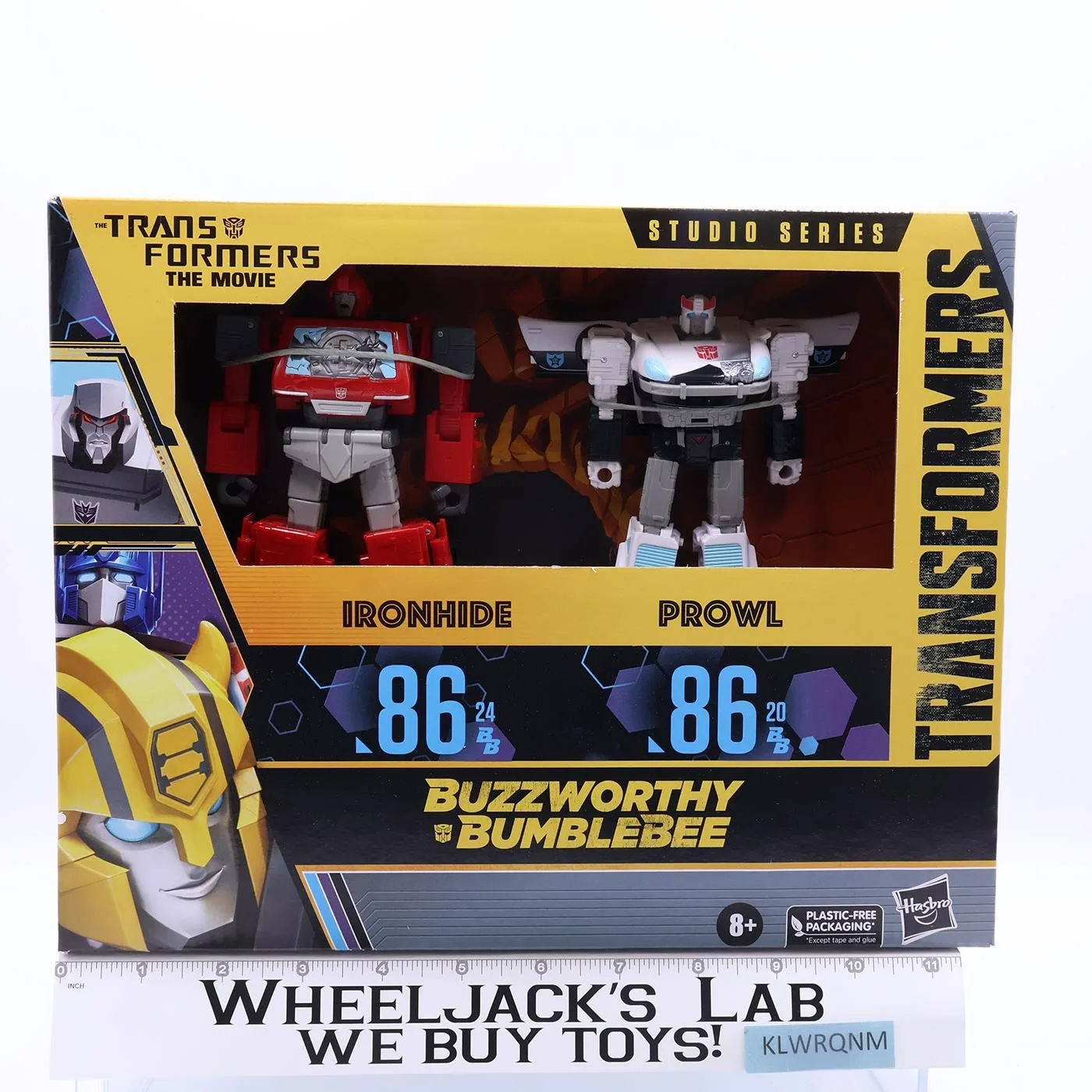 Ironhide & Prowl Transformers Buzzworthy Bumblebee Studio Series Hasbro ...