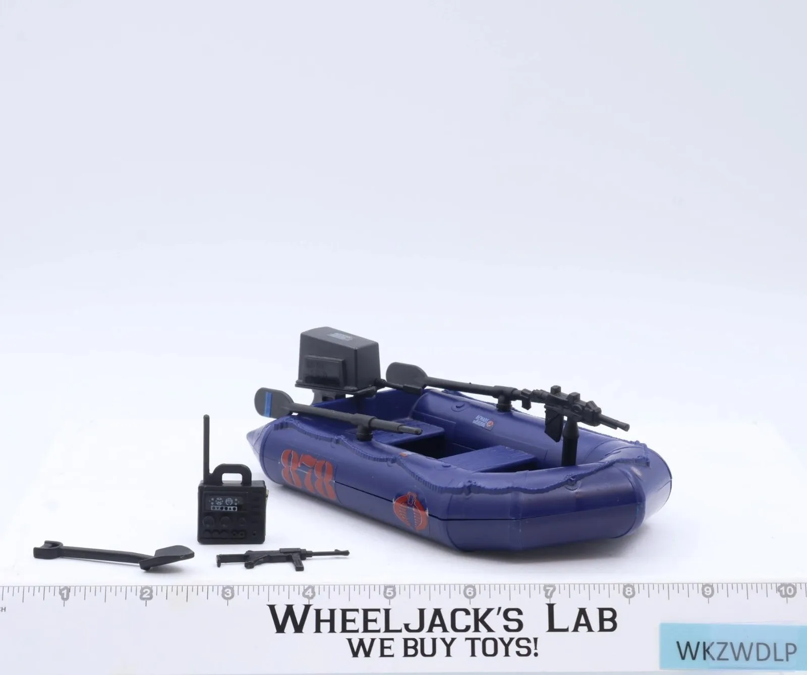 Cobra Night Landing Raft G.I. Joe 1985 Hasbro Vintage Action Figure ...