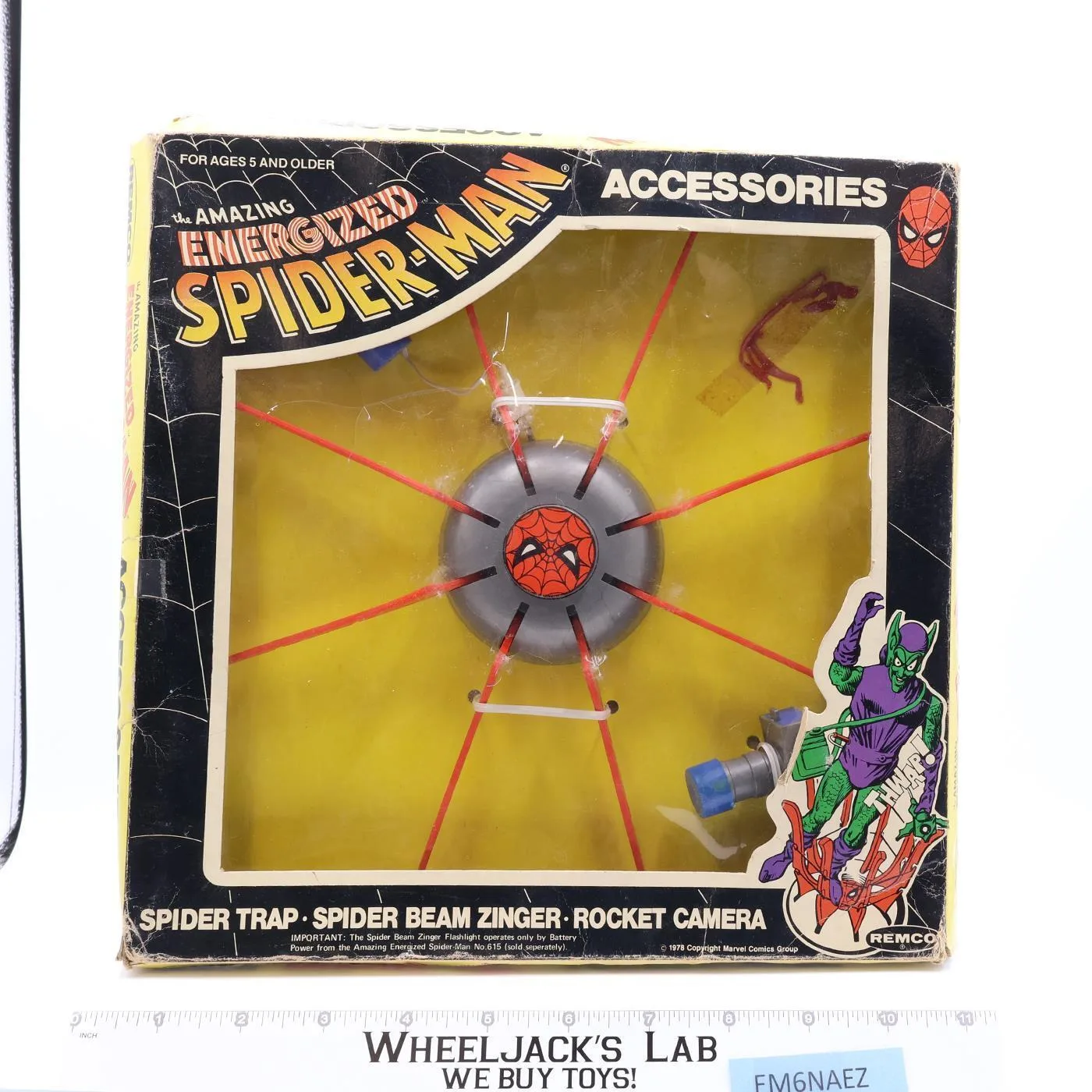 Energized Spider-man Accessories Set Complete Unused W Instructions ...
