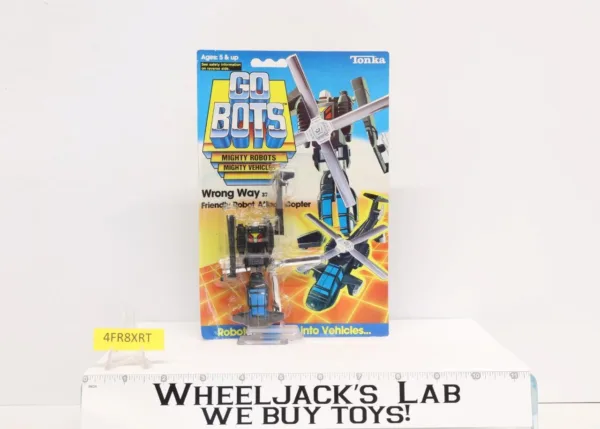 Wrong Way Friendly Robot Attack Copter Gobots 1984 Tonka Action Figure ...