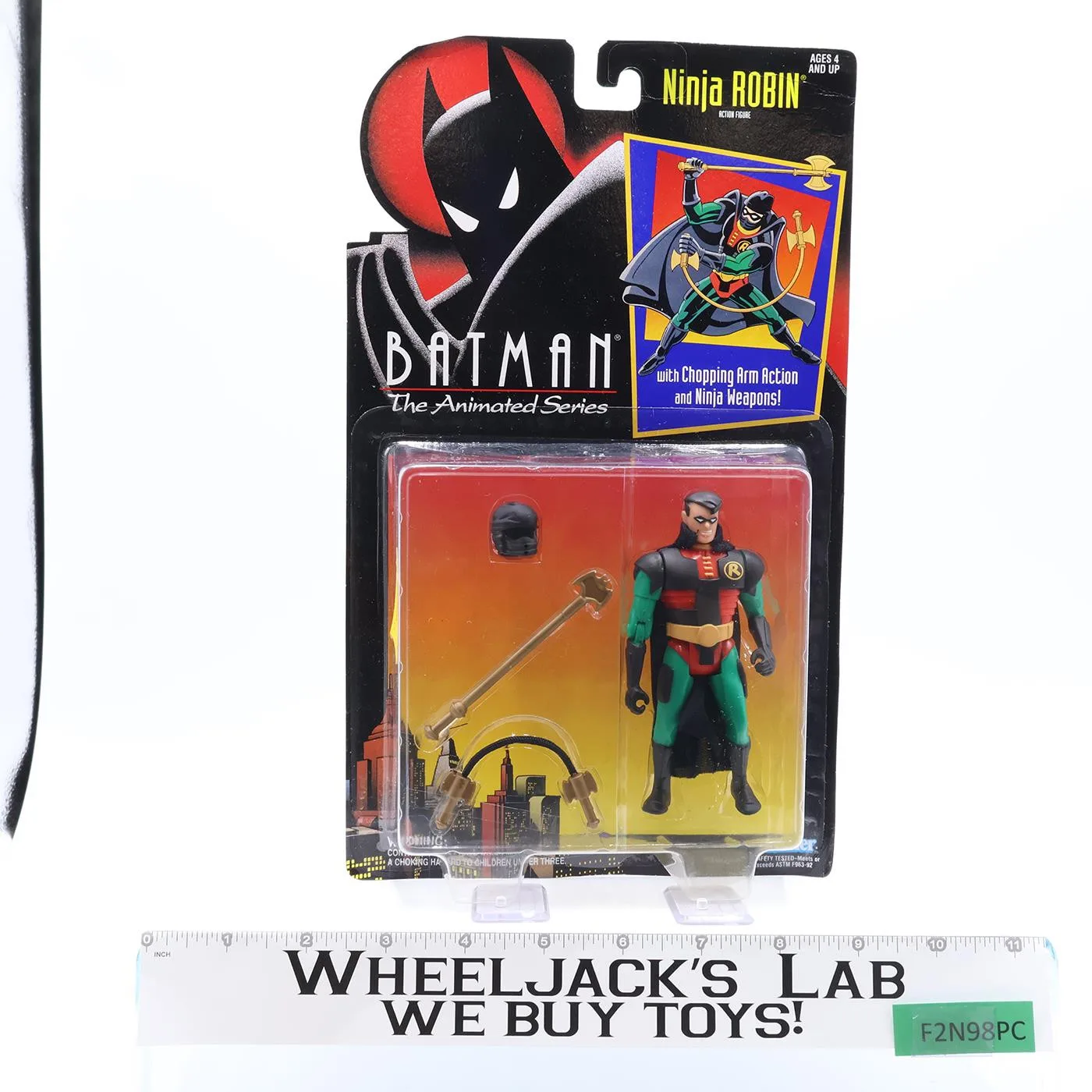 NINJA ROBIN Batman Animated Series 1993 Kenner Vintage Action Figure ...