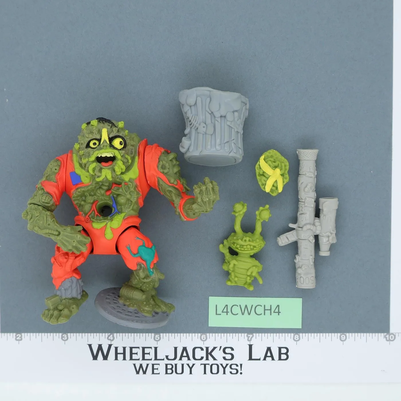 Muckman & Joe Eyeball 100% Complete Teenage Mutant Ninja Turtles 1990 ...