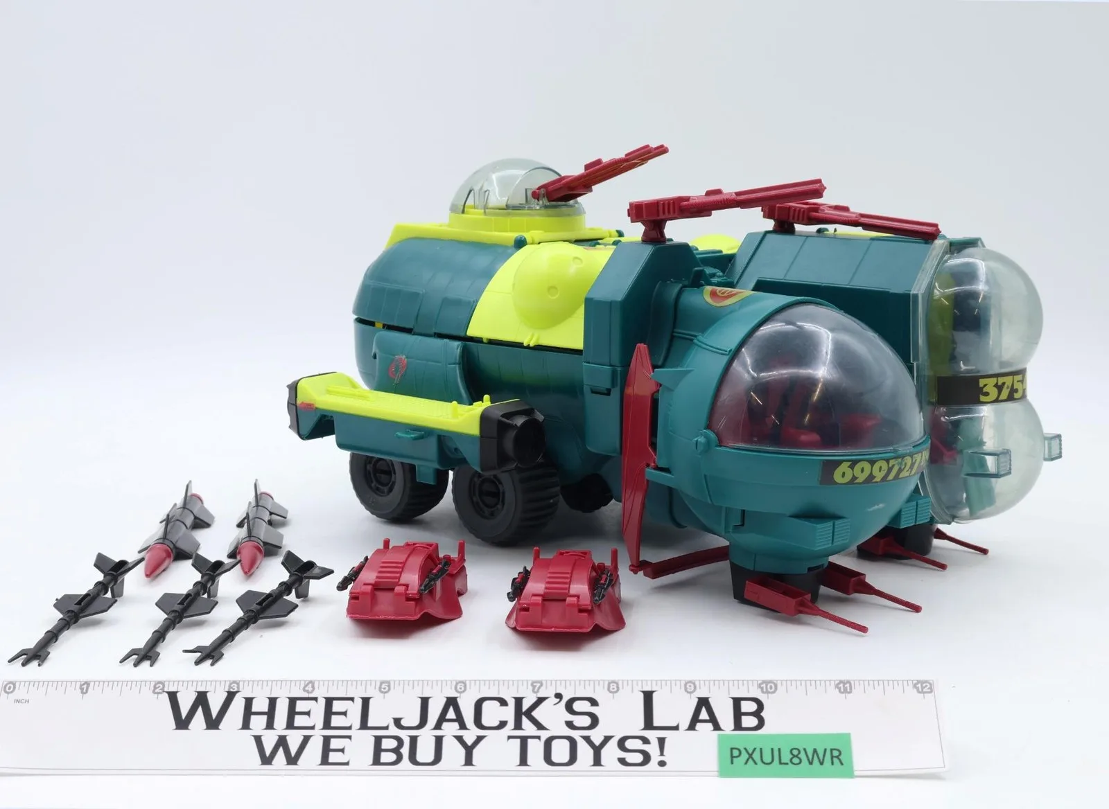 Cobra BUGG 100% Complete G.I. Joe 1988 Hasbro Vintage Action Figure ...